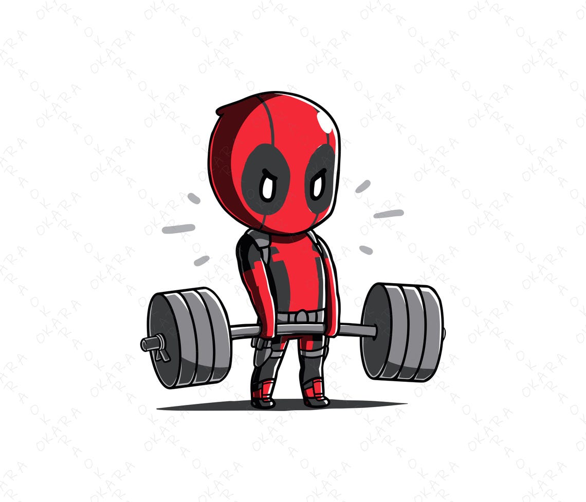 Gym Themed Png, Deadpool Png, Printable Deadpool Design, Phone Case Png ...