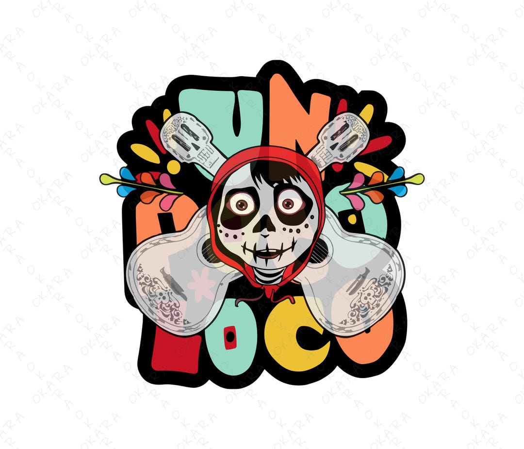 Un Poco Loco Design for Shirts, Home Decor, Mug, Wall Art, Fun Digital Download Art, Un Poco ...