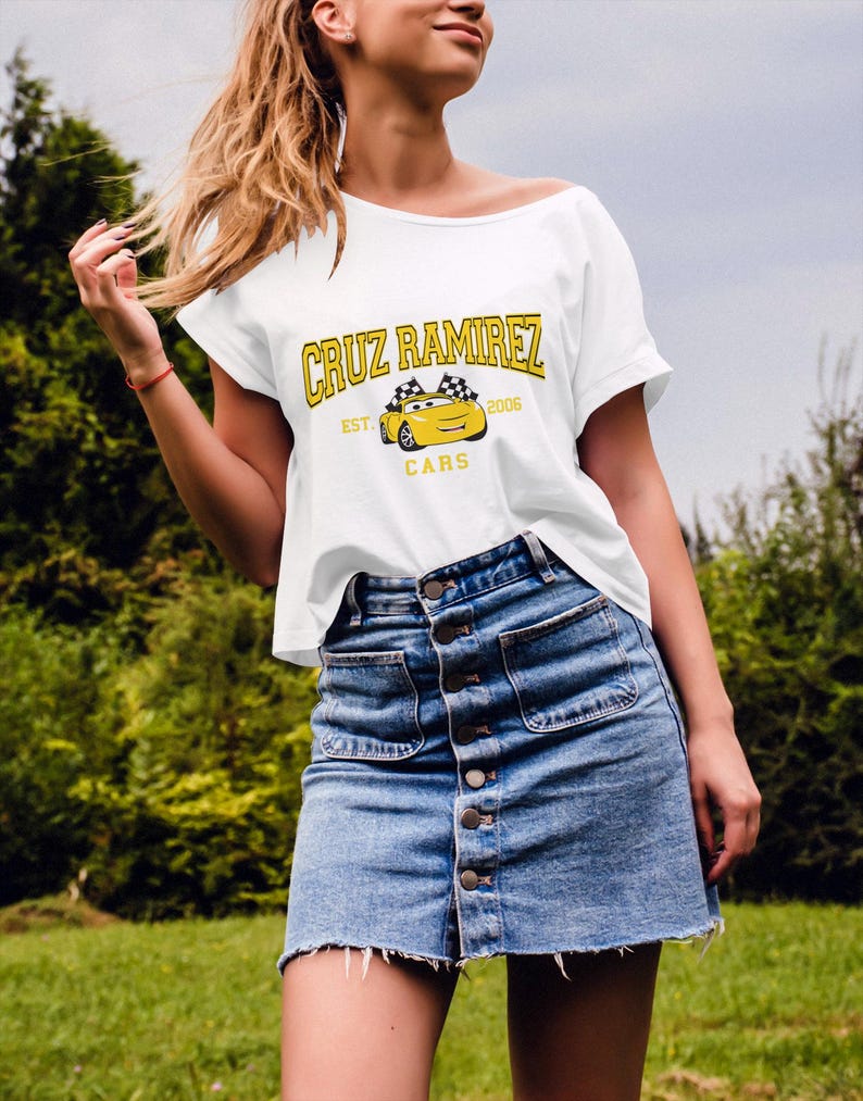 Cruz Ramirez SVG PNG | Cars Birthday Shirt Cut File | Yellow Race Car ...