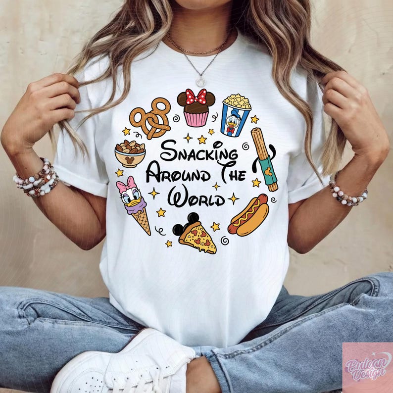 Snacking Around the World SVG - Epcot Food Festival Png - Mickey ...