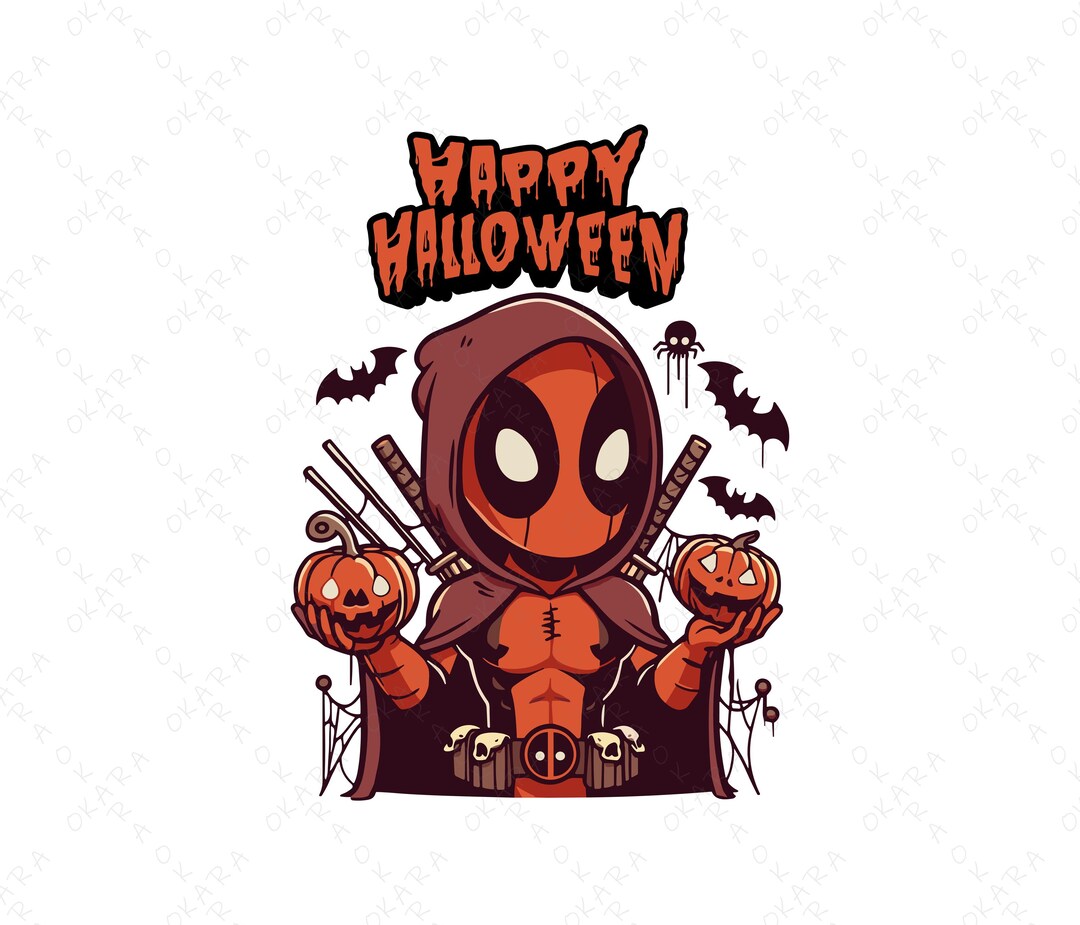 Deadpool Halloween Png, Deadpool Png, Diseño de Deadpool imprimible ...