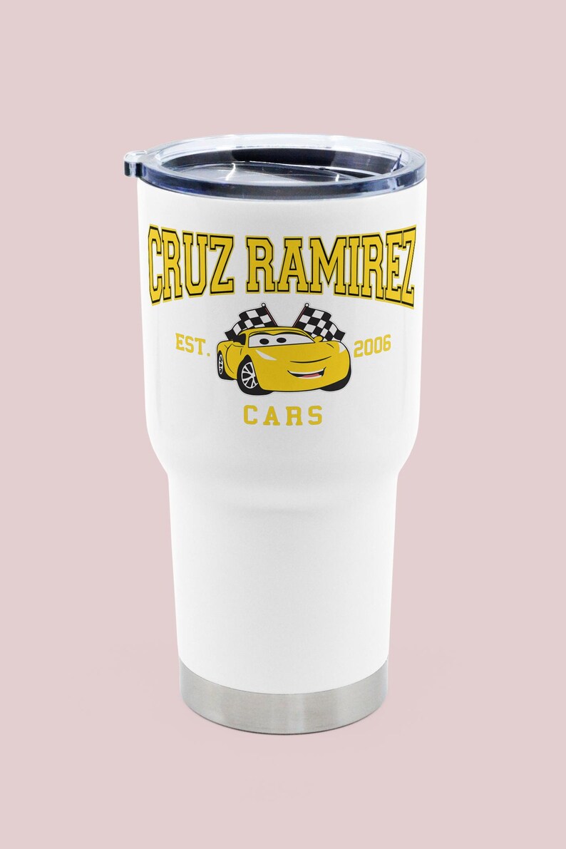 Cruz Ramirez SVG PNG | Cars Birthday Shirt Cut File | Yellow Race Car ...