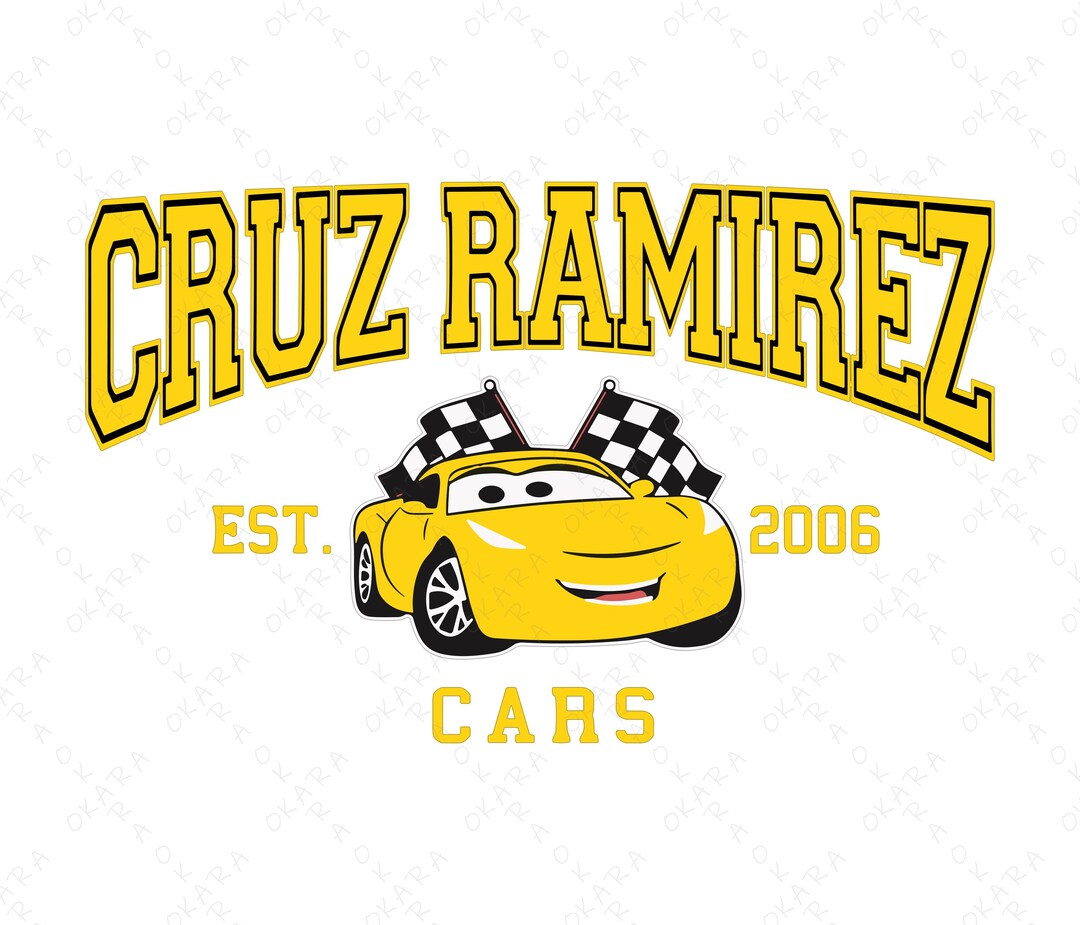 Cruz Ramirez Est. 2006 Design for Shirt - Mug - Tumbler - Tote Bag ...