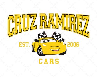 Cruz Ramirez Cars 3 - PNG Digital Download - Etsy