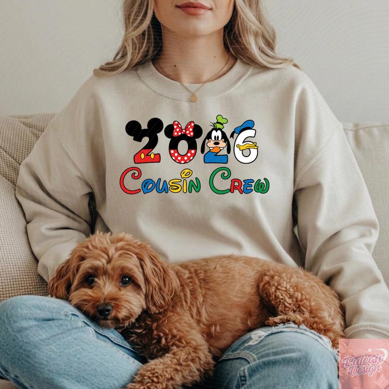 2026 Cousin Crew SVG for Disney Trip | Matching Family Vacation Shirt ...