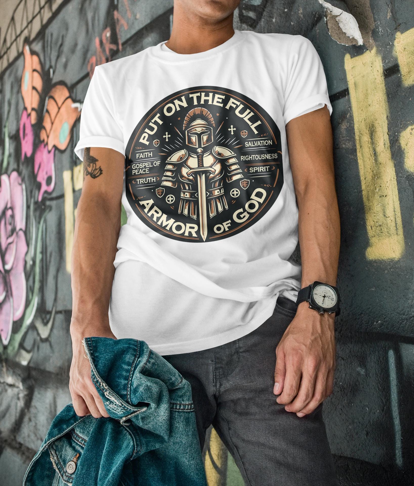 Armor of God Svg, Put on the Full Armor of God Design for Shirt Mug ...