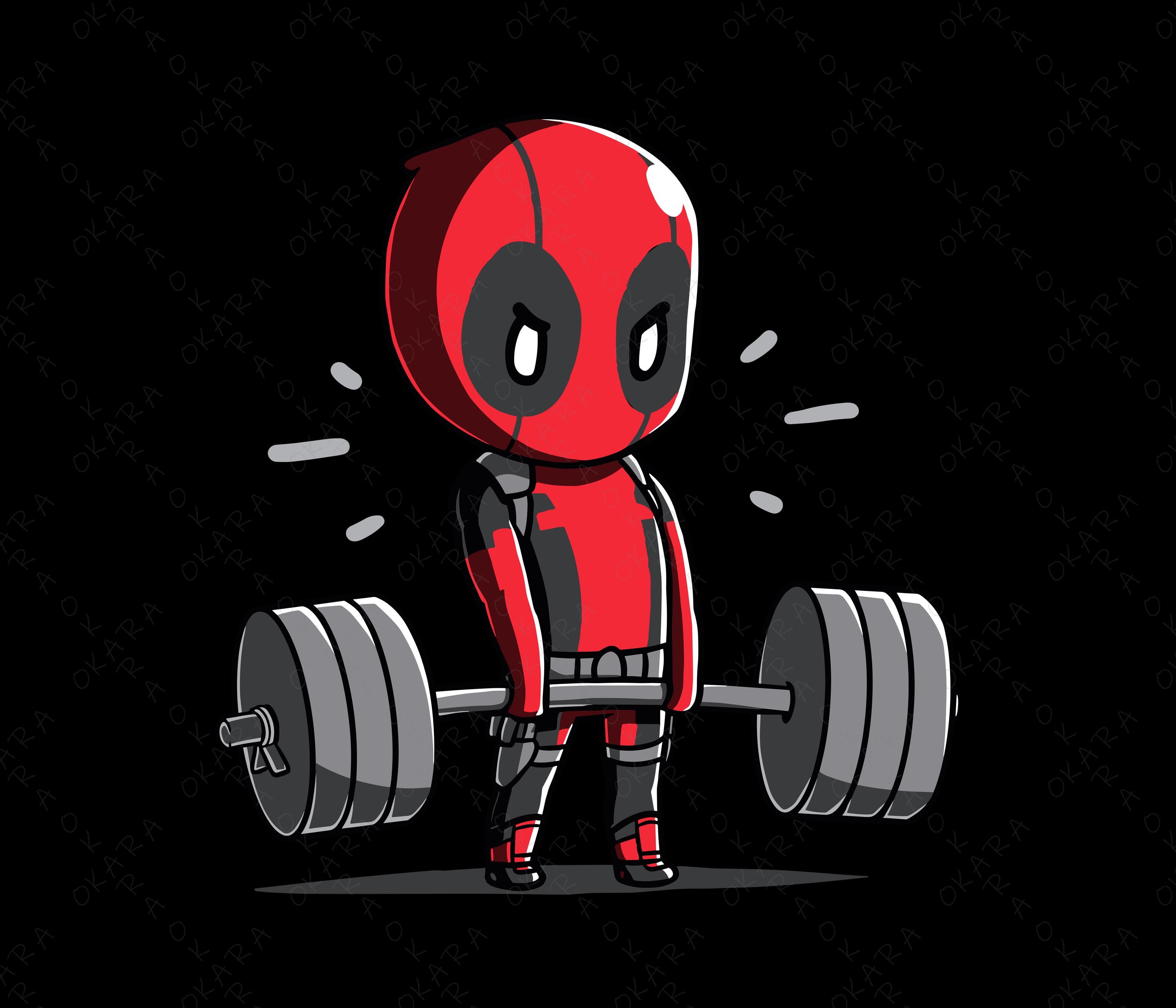 Deadpool Gym Deadlift SVG - Shirt, Mug, Tumbler Design (digital File ...