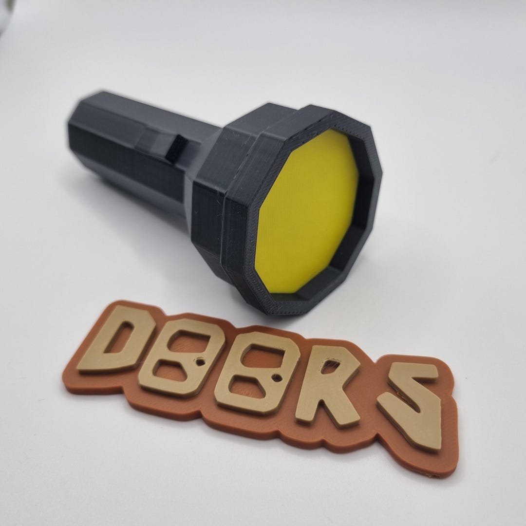 Roblox Doors Inspired Flashlight Roblox Gamer Gift - Etsy