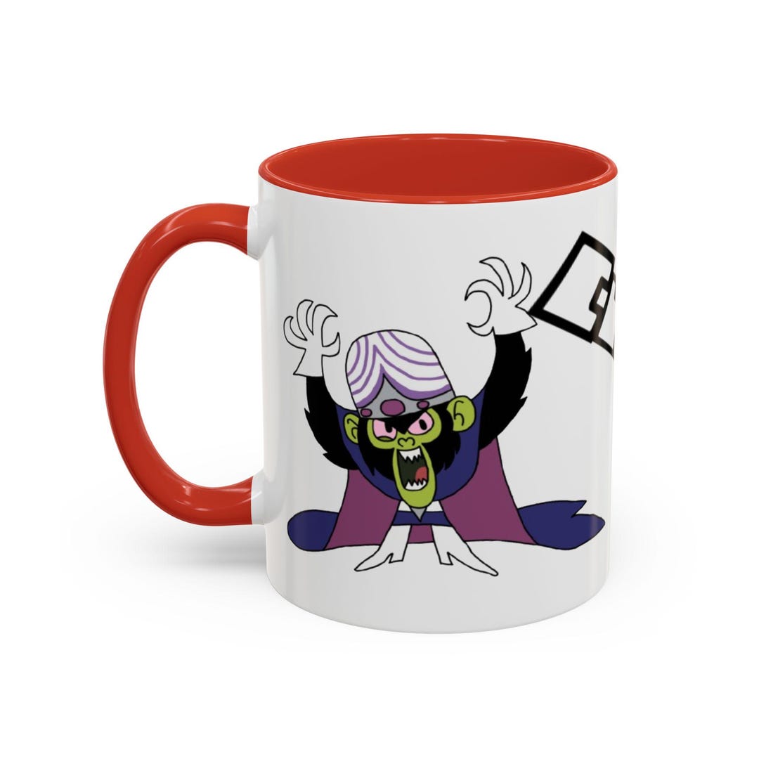 Mojo Jojo Powerpuff Girls Accent Coffee Mug 11, 15oz - Etsy