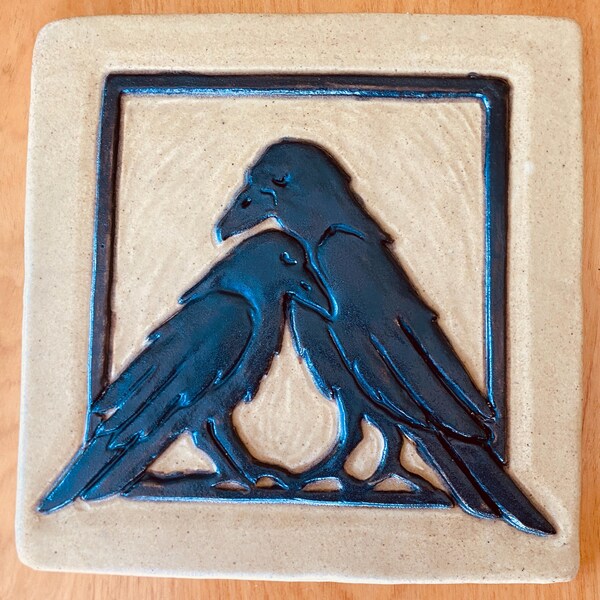 Raven Tile - Etsy