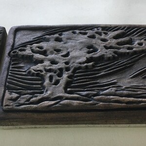 Windswept Tree Tile Set, Tile Landscape, 4 X 13 X 1/2, Arts & Crafts ...