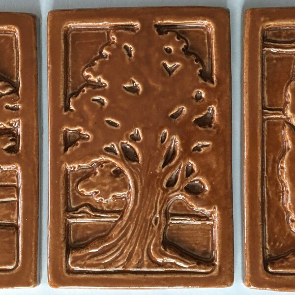 Craftsman Tree Tile - Etsy