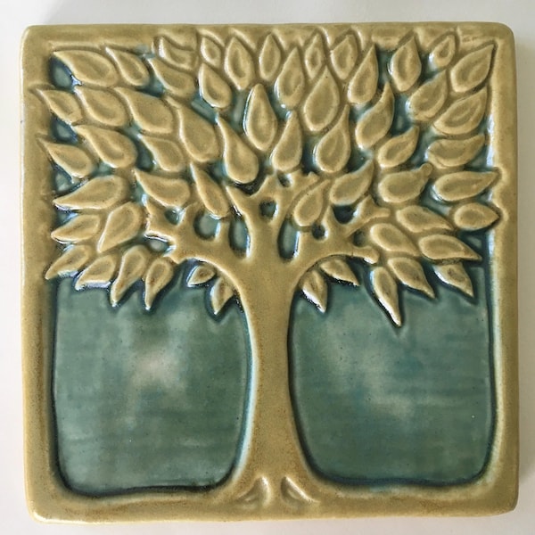 Craftsman Green Tiles - Etsy