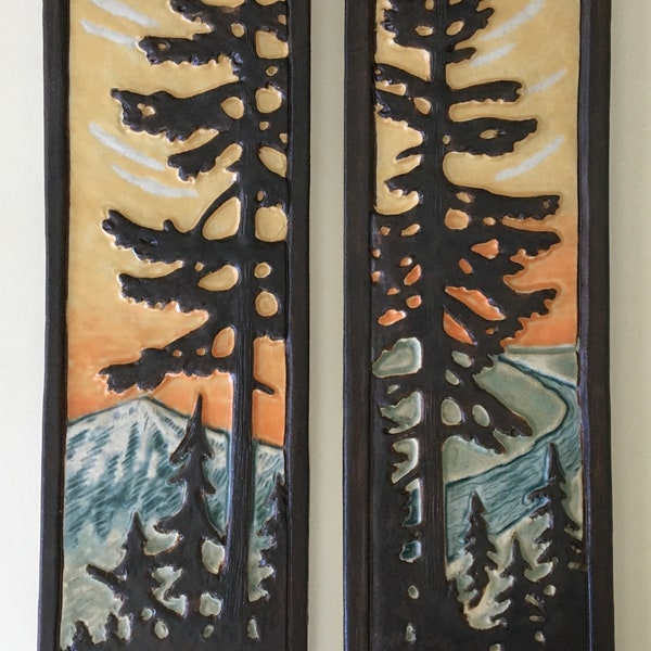 Craftsman Tree Tile - Etsy