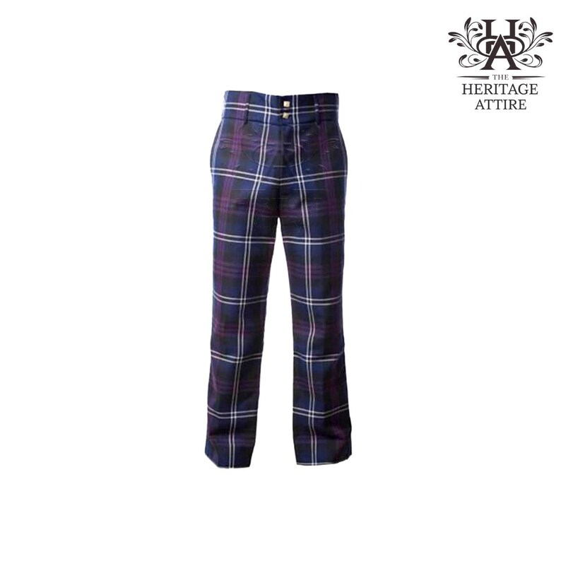 Tartan Pants | Historical Regency Fashion Pants | Vintage Trousers - Etsy