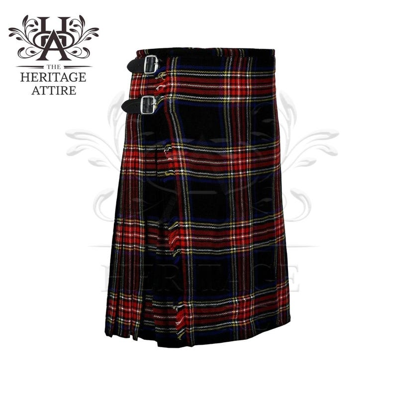 6 Pcs Kilt Set | Traditional Highland 08 Yard Kilt in Various Tartans ...