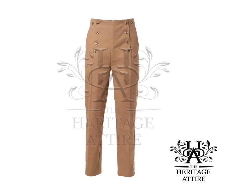 Men's Custom Made Victorian Pants |historical Regency Fashion Breeches ...