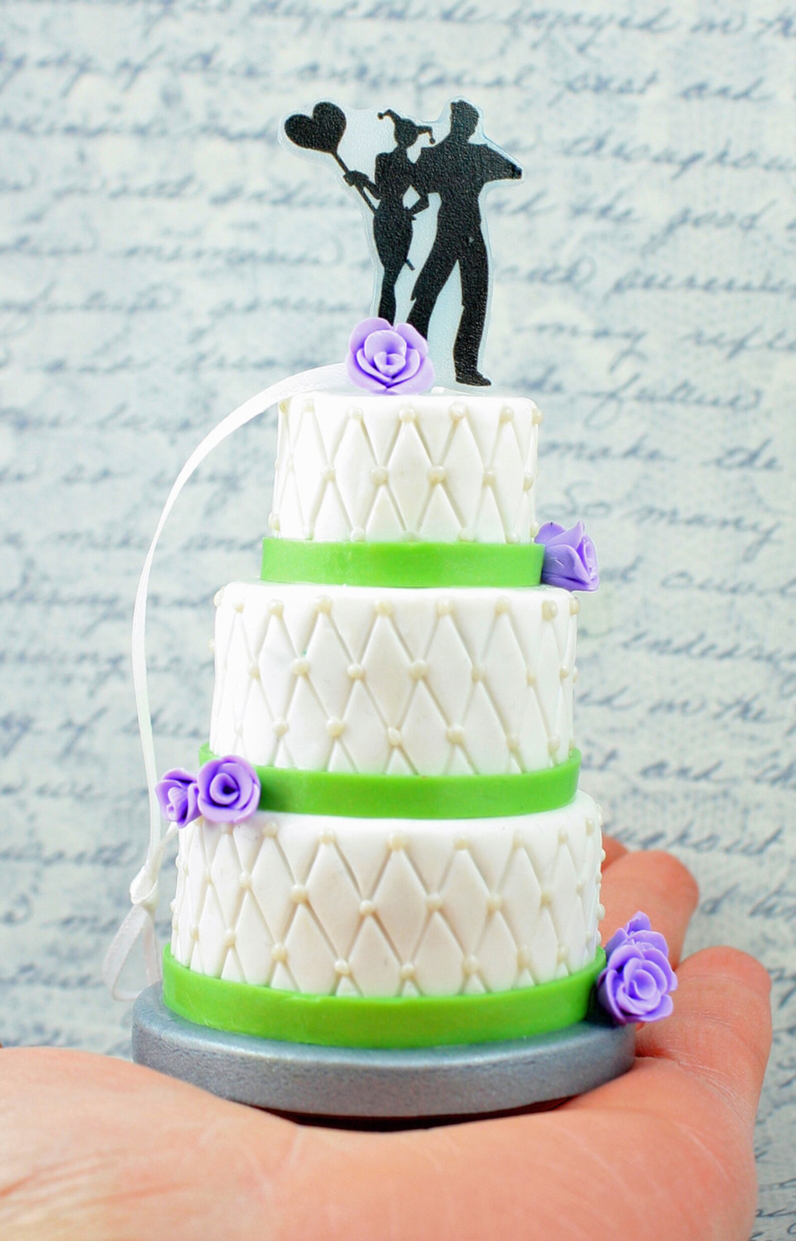 Wedding Cake Mini Replica Custom Ornament Replica Cake - Etsy