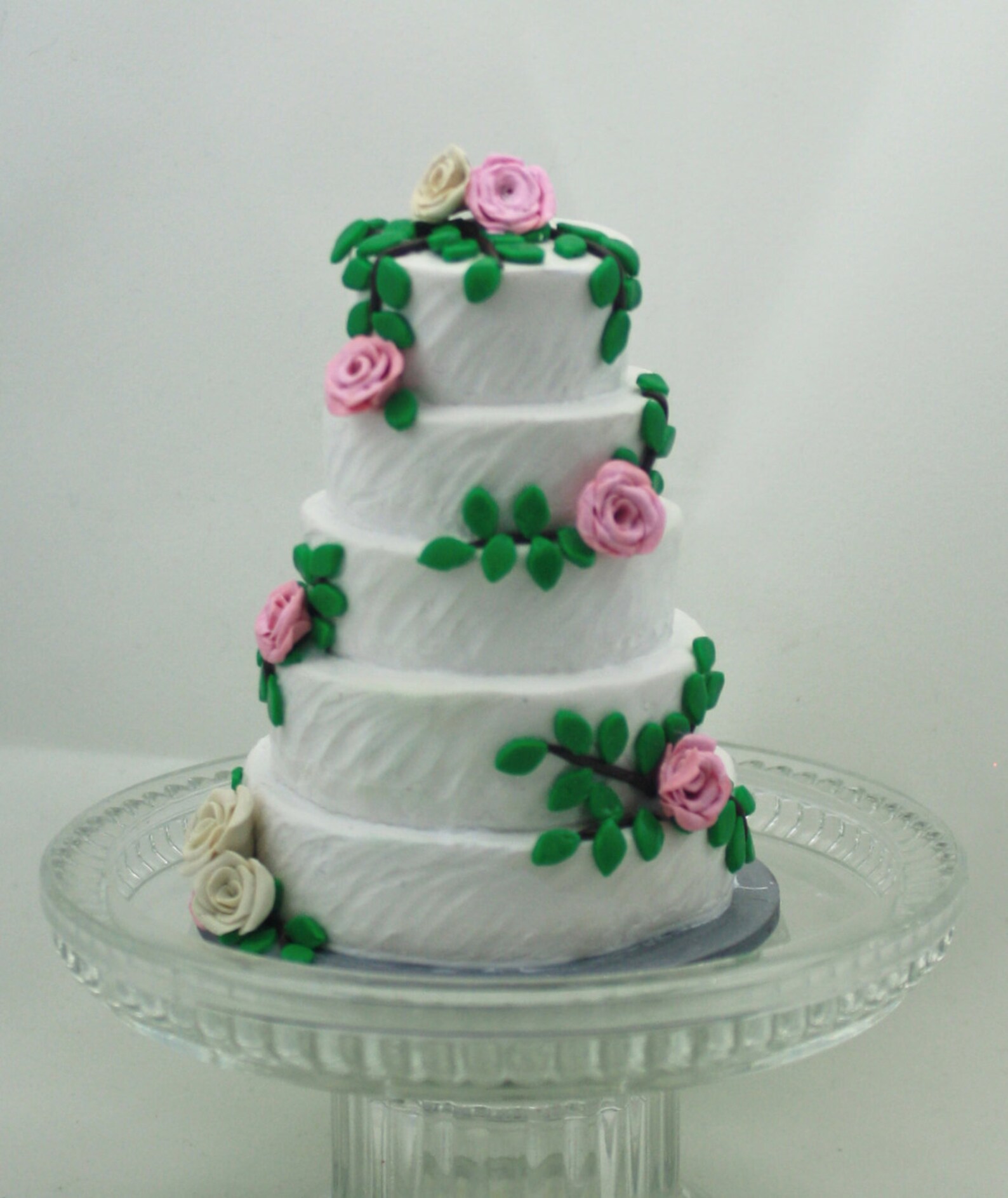 Wedding Cake Mini Replica Custom Ornament - Replica Cake - Wedding Gift ...