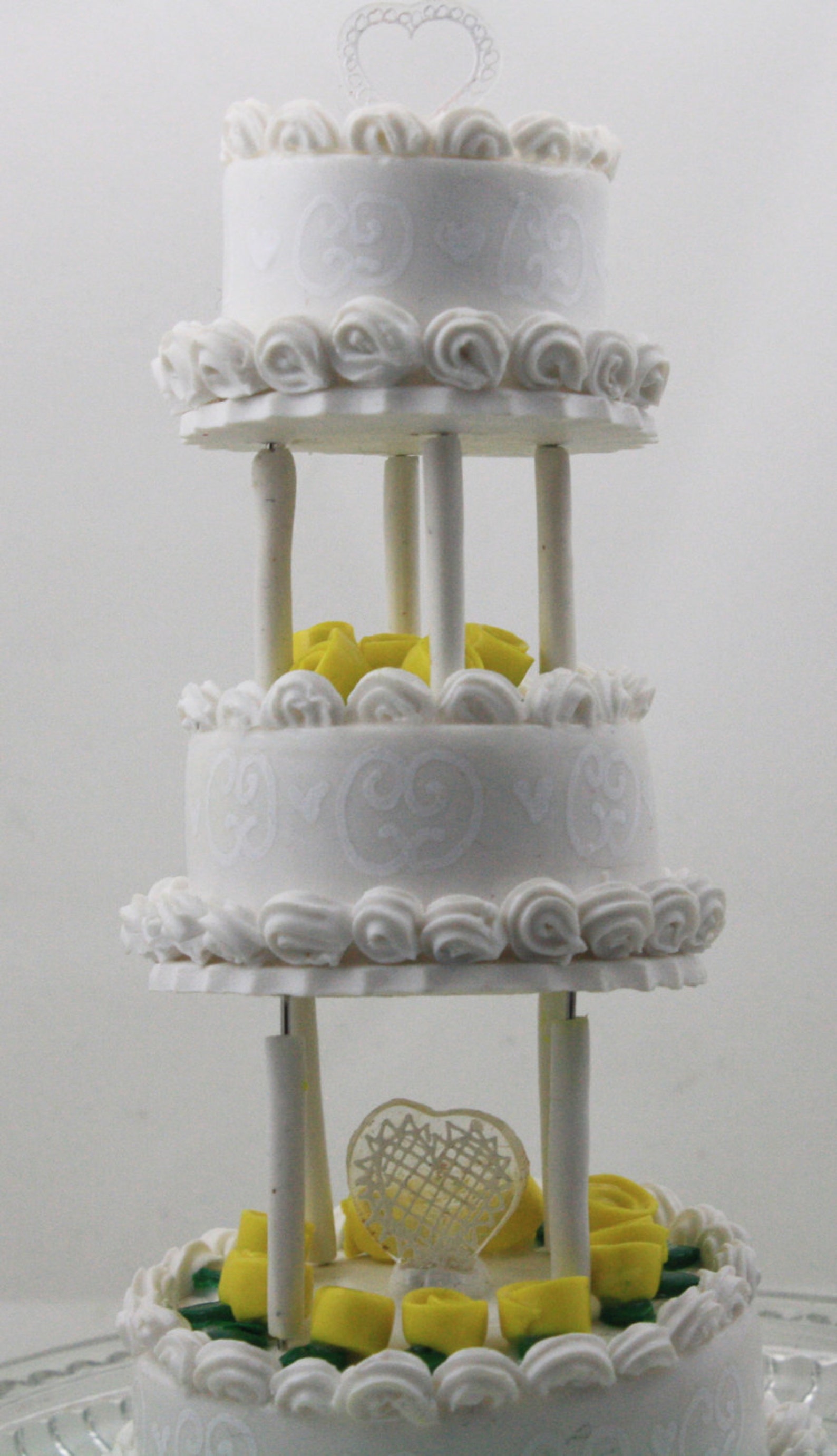 Wedding Cake Mini Replica Custom Ornament - Replica Cake - Wedding Gift ...