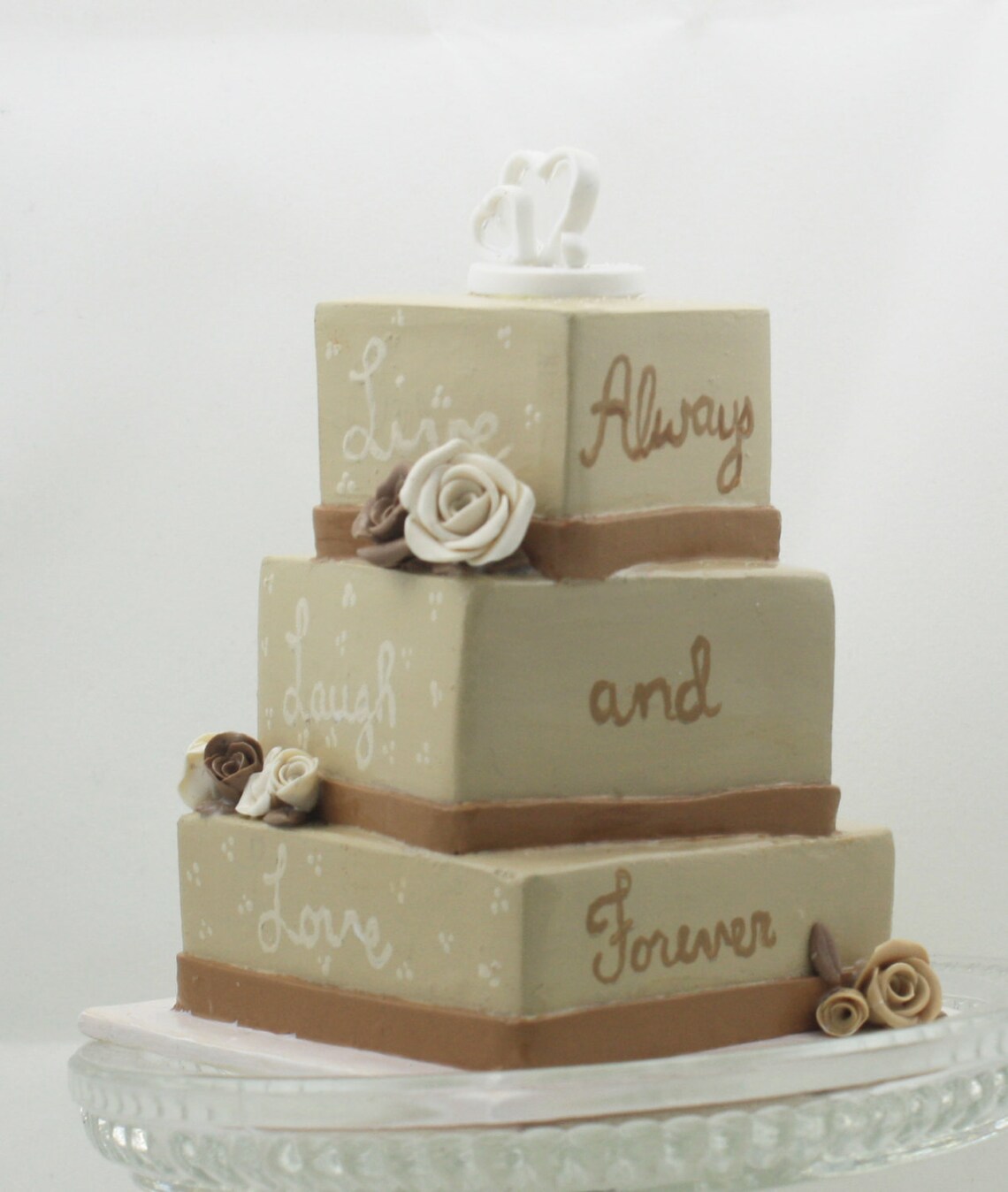 Wedding Cake Mini Replica Custom Ornament Replica Cake | Etsy