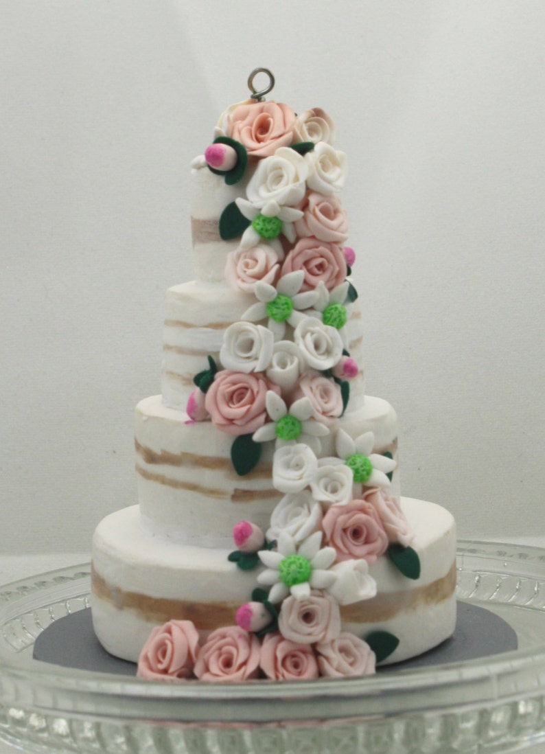 Wedding Cake Mini Replica Custom Ornament Replica Cake - Etsy