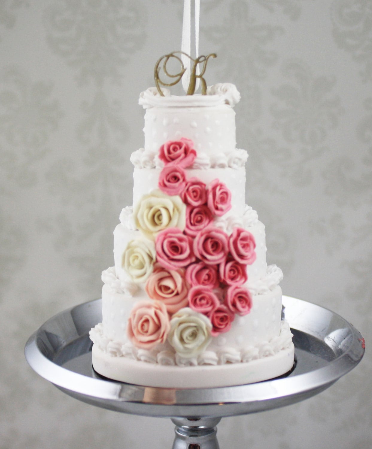 Wedding Cake Mini Replica Custom Ornament Replica Cake | Etsy