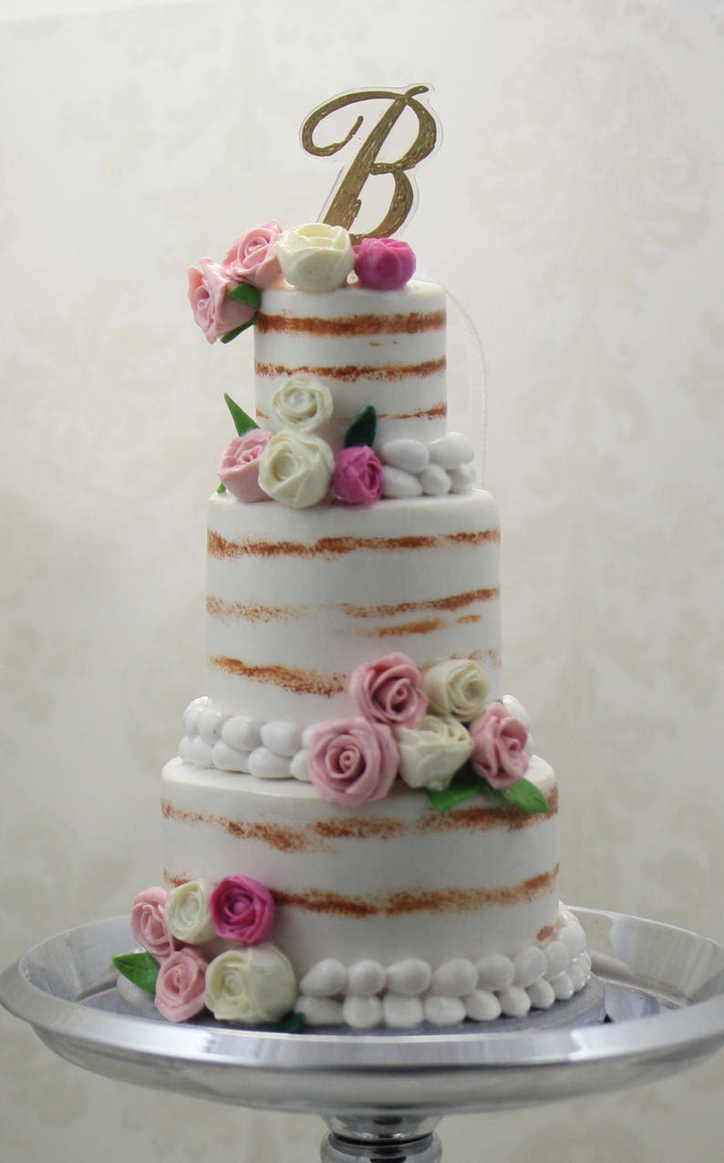 Wedding Cake Mini Replica Custom Ornament Replica Cake | Etsy