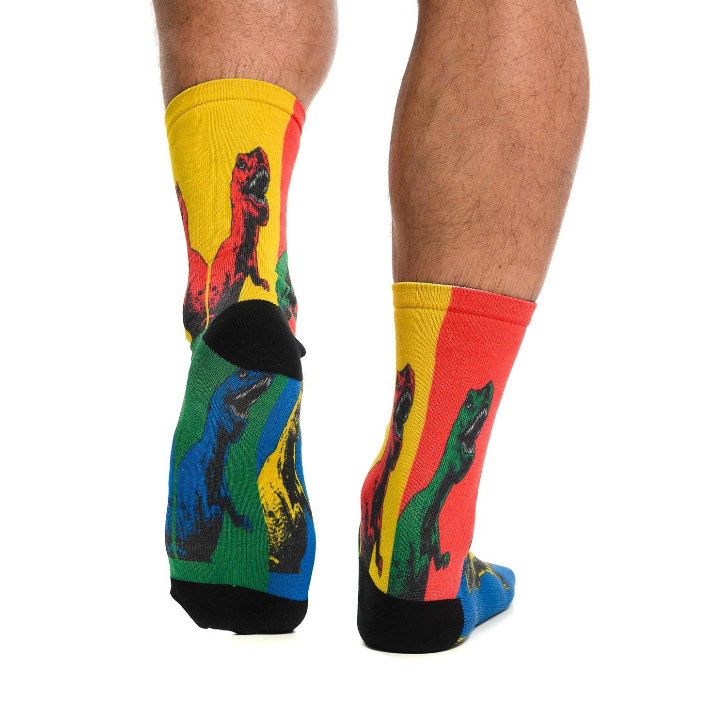 Funny Socks Dinosaur T-rex, Odd Crazy Tyrannosaurus Socks, Modern ...