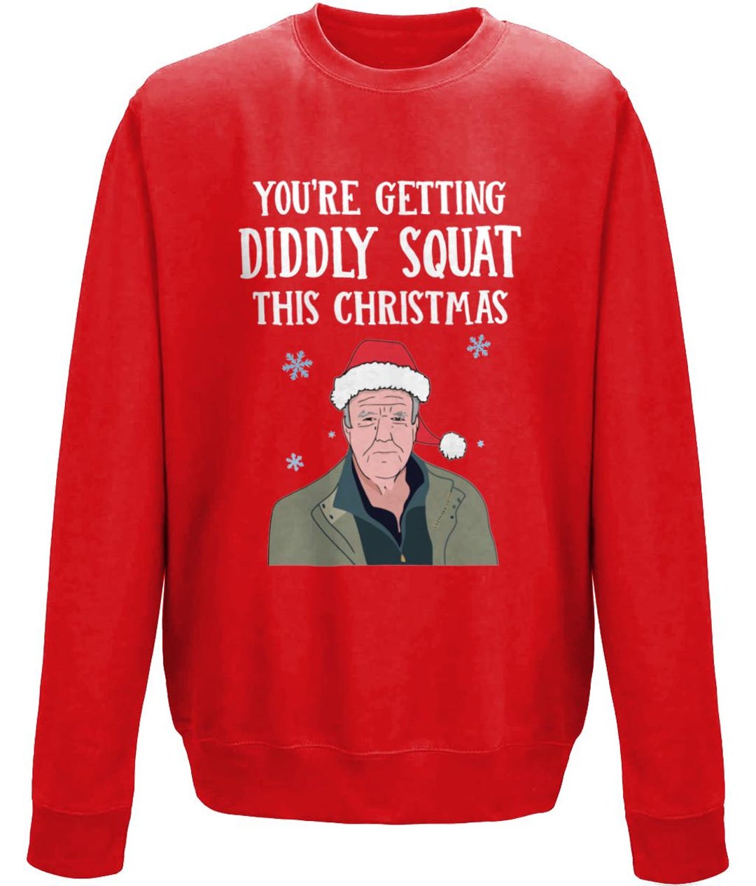 Your Getting Diddly Squat This Christmas Ugly Christmas Jumper Sweater - Etsy