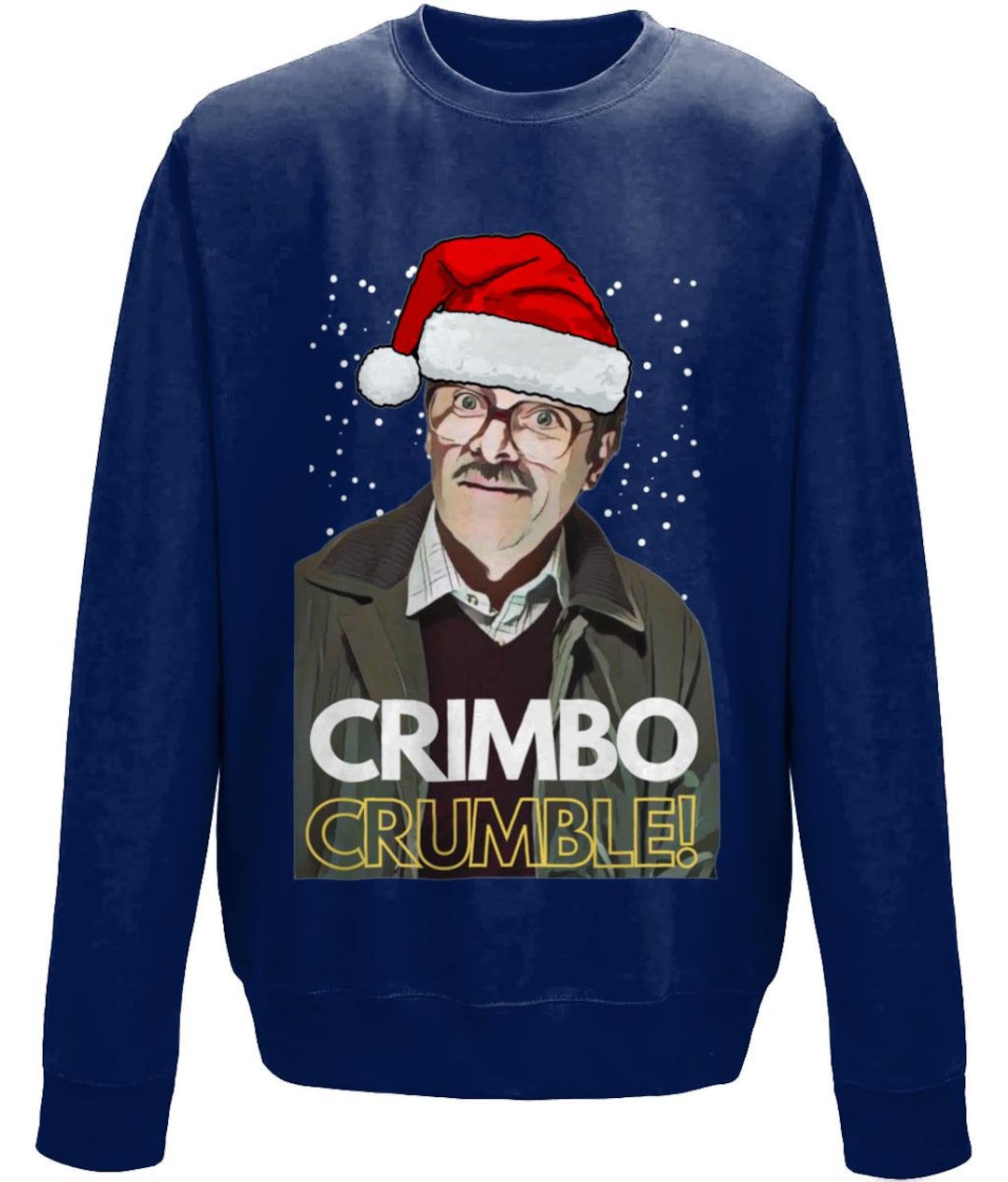 Crimbo Crumble Jim Friday Night Dinner Ugly Christmas Jumper Sweater - Etsy