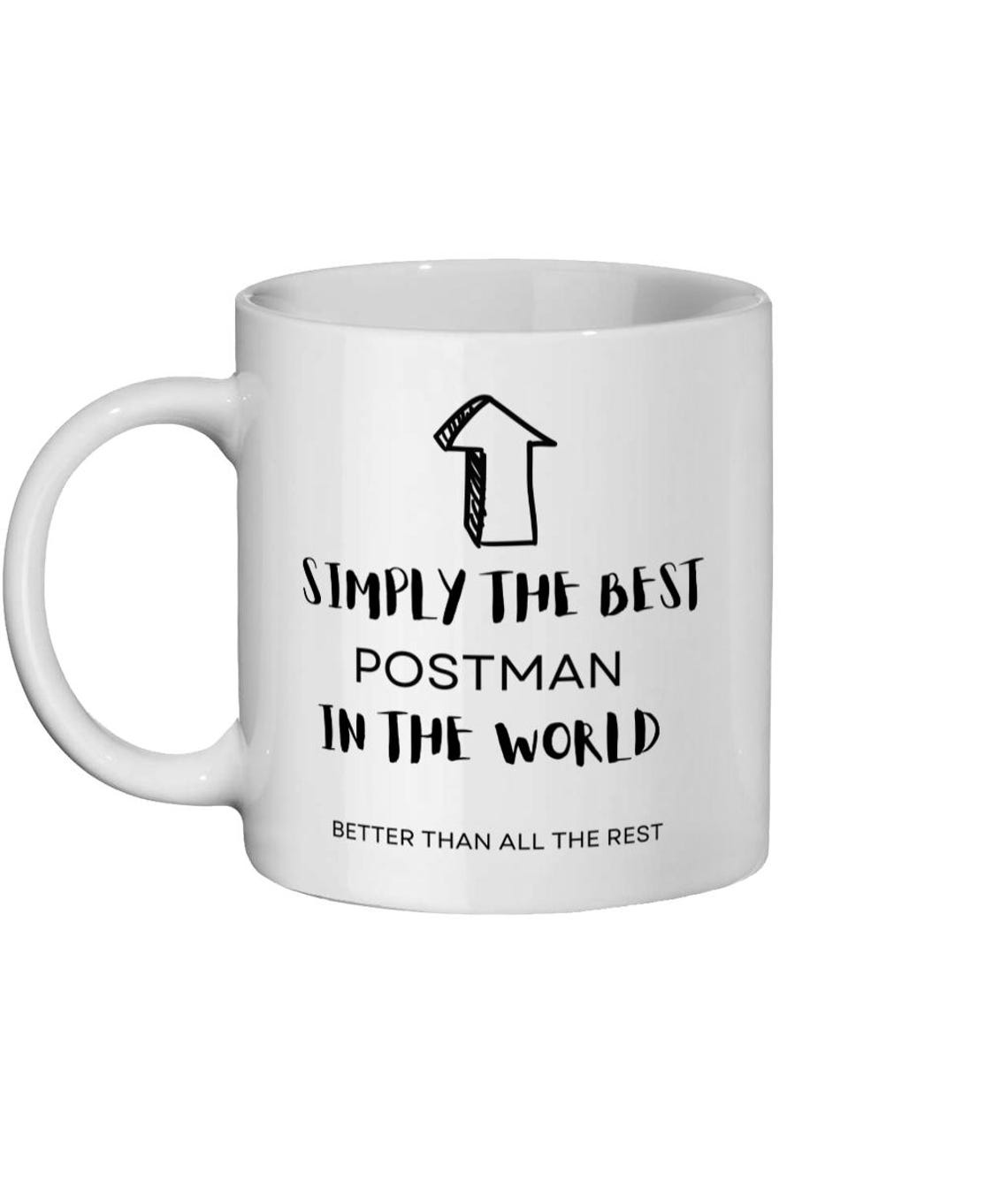 Simply the Best Postman in the World, Better Than All the Rest Mug - Etsy