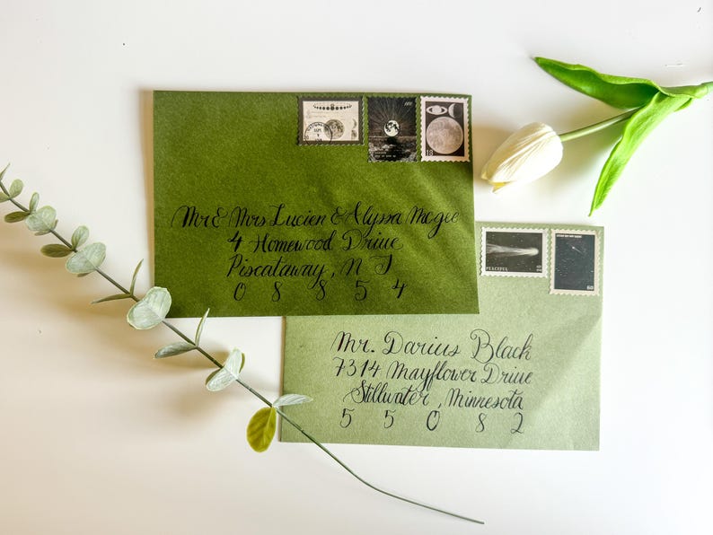 Custom Envelope Calligraphy, Wedding Invitation Calligraphy, Event ...