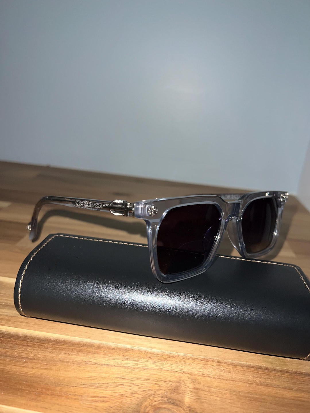 Silver Titanium Frame Sunglasses - Etsy