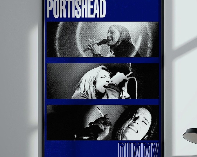 Portishead Dummy Digital Poster Trip Hop Wall Art Print Alternative 90s ...
