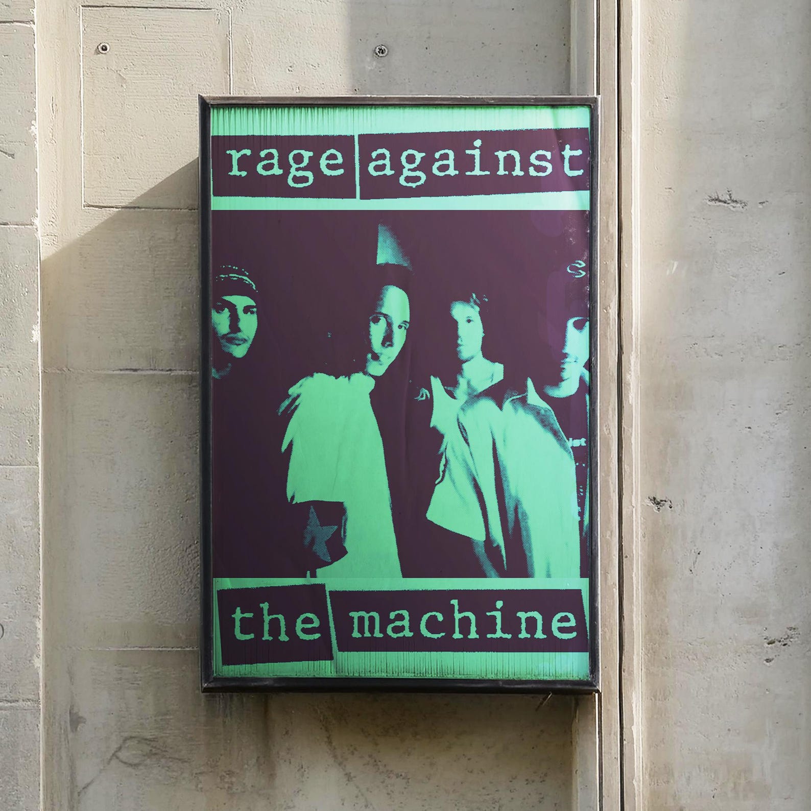 Rage Against the Machine - Digital Poster RATM - Etsy