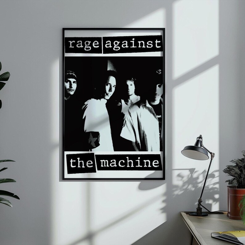 Rage Against the Machine - Digital Poster RATM - Etsy