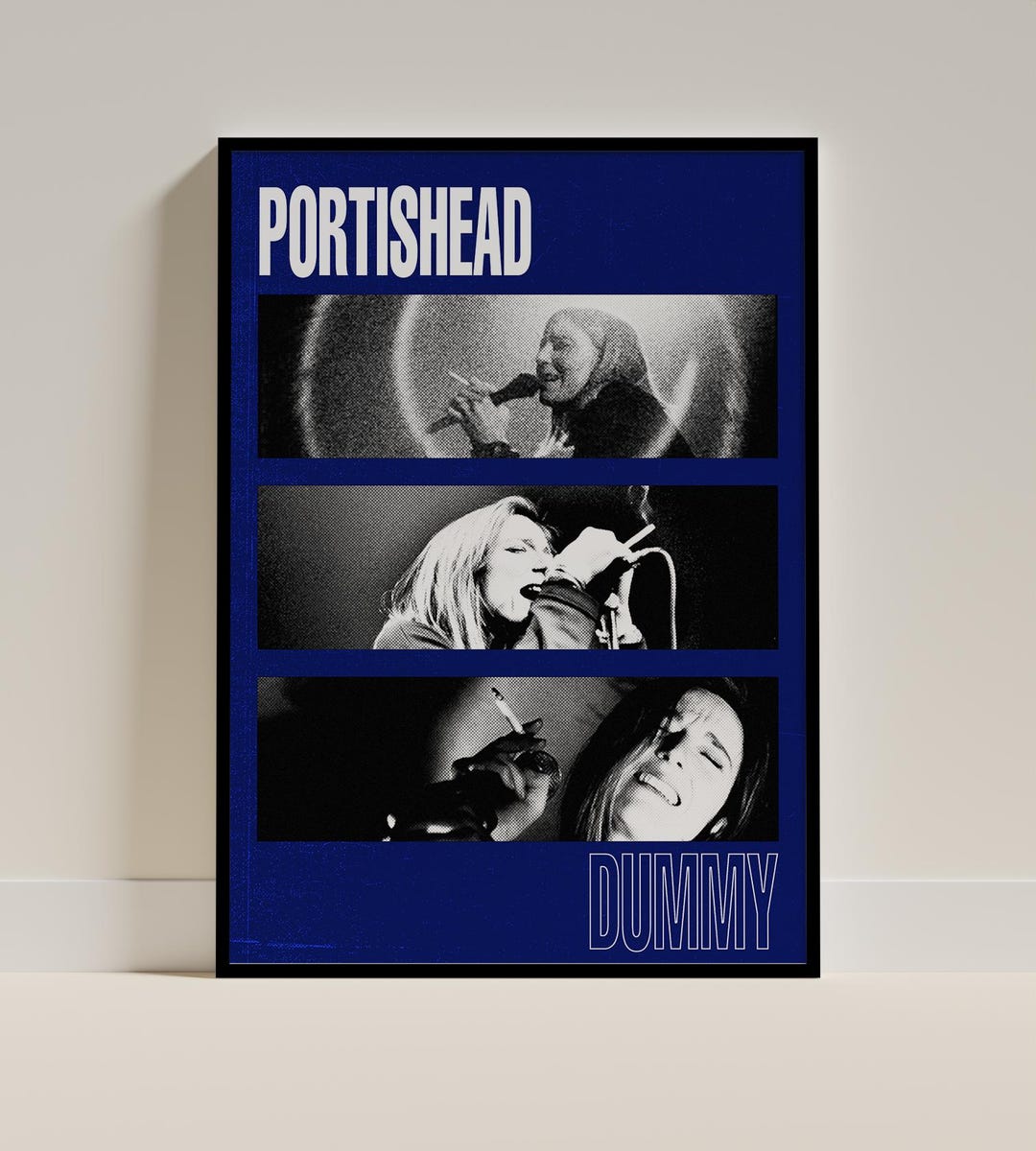 Portishead Dummy Album Poster Trip Hop Wall Art Digital Download A1-A4 ...