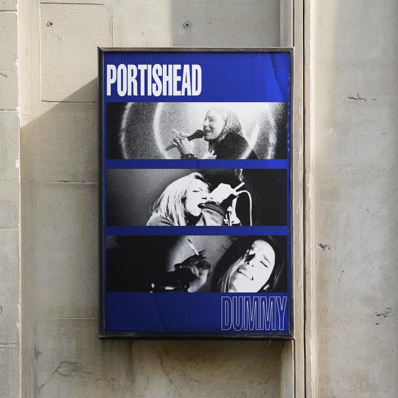 Portishead - Dummy Digital Poster - Etsy