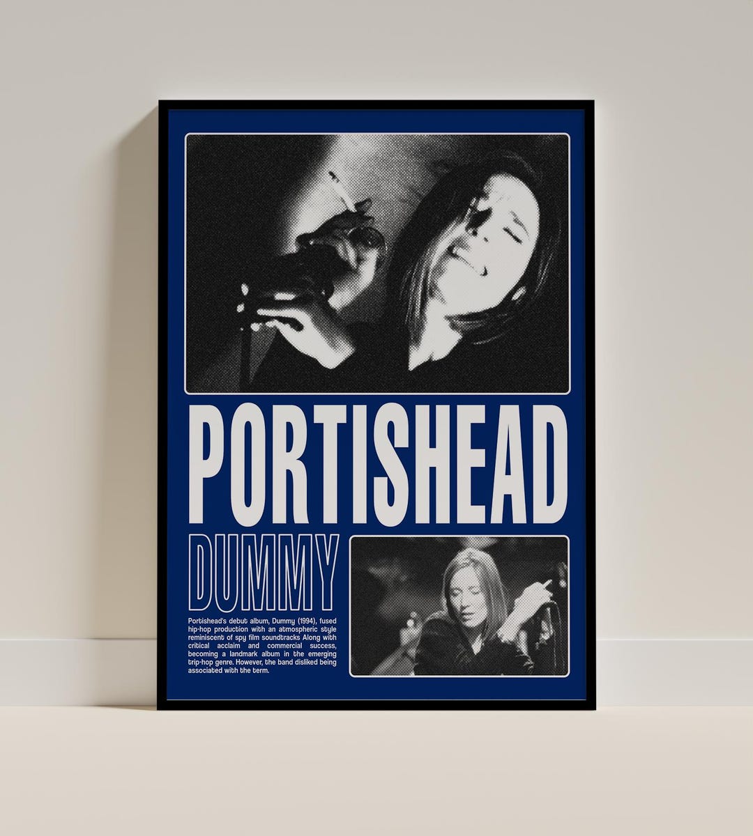 Portishead Dummy Album Cover Art Trip Hop Poster Digital Download A1-A4 ...