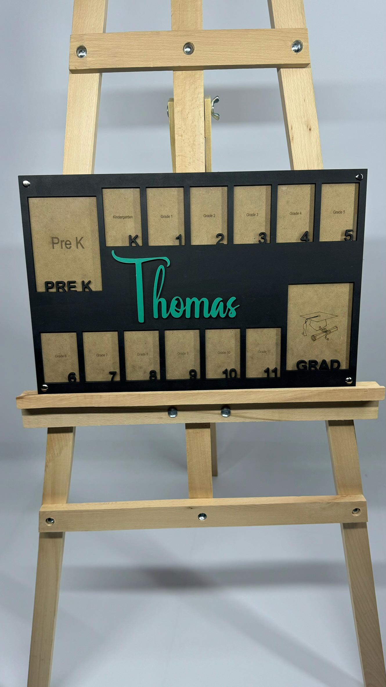 School Memories Keepsake Photo Frame - Prek-12 School Photo Frame With ...