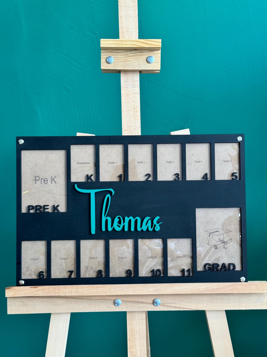 School Memories Keepsake Photo Frame - Prek-12 School Photo Frame With ...