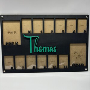 School Memories Keepsake Photo Frame - Prek-12 School Photo Frame With ...