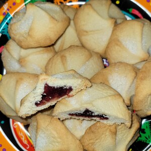 Raspberry Filled Shortbread Cookies - Etsy