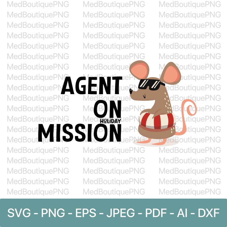Agent on Mission Svg Secret Agent Svg Special Agent Png Cool Agent ...