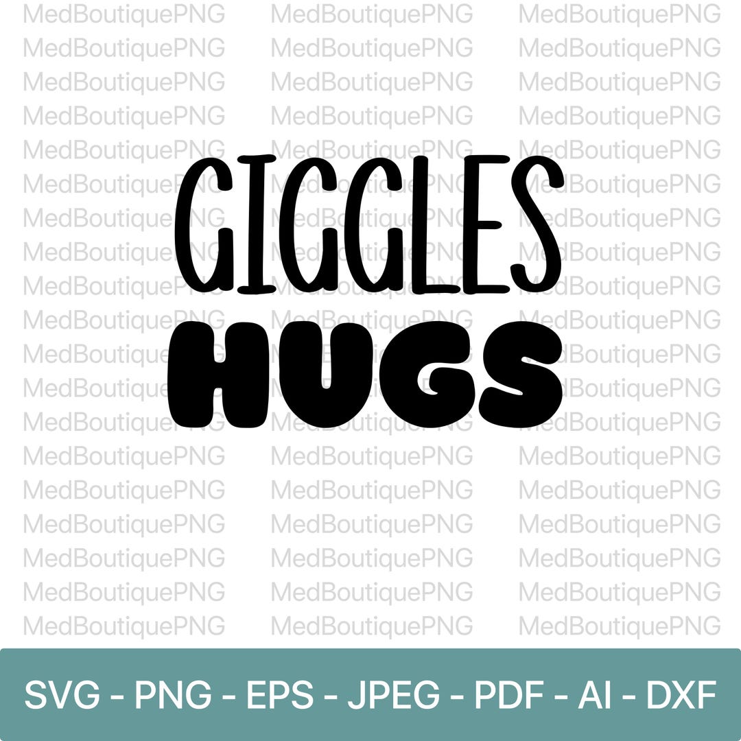GİGGLES Hugs , Sarcastic SVG, Humorous Svg, Funny , Hand-lettered Quote ...