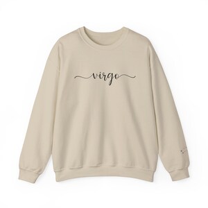Virgo Sweatshirt: Astrology Zodiac Sign Crewneck Jumper - Etsy