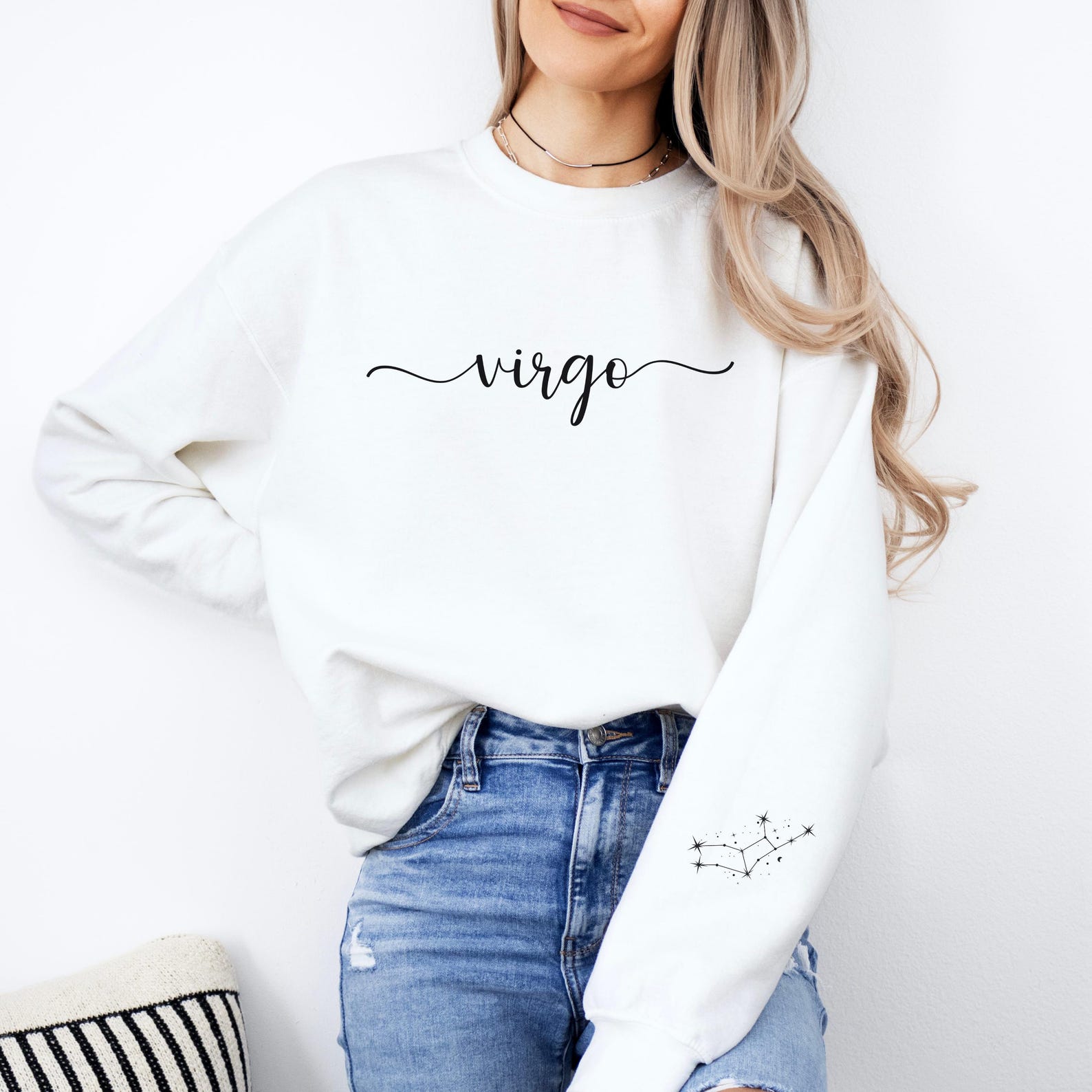 Virgo Sweatshirt: Astrology Zodiac Sign Crewneck Jumper - Etsy