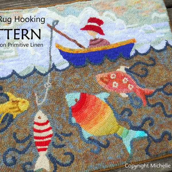 Michelle Palmer Rug Hooking Patterns - Etsy