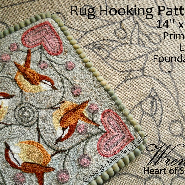 Michelle Palmer Rug Hooking Patterns - Etsy